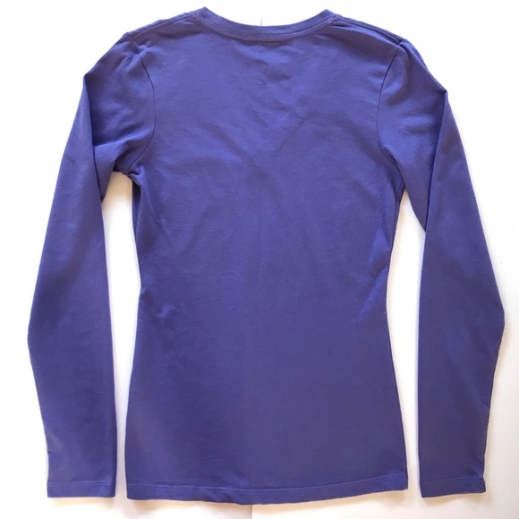 Nike | Tops | Nike Legend Dri Fit Long Sleeve V Neck Top Size Xs | Poshmark